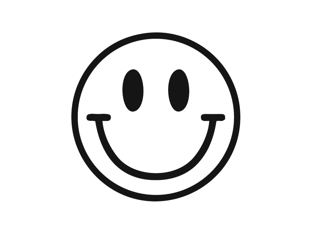 Vector Smile Svg, Happy Face Svg PNG, Smiley Face Svg, Smiley Face Png ...