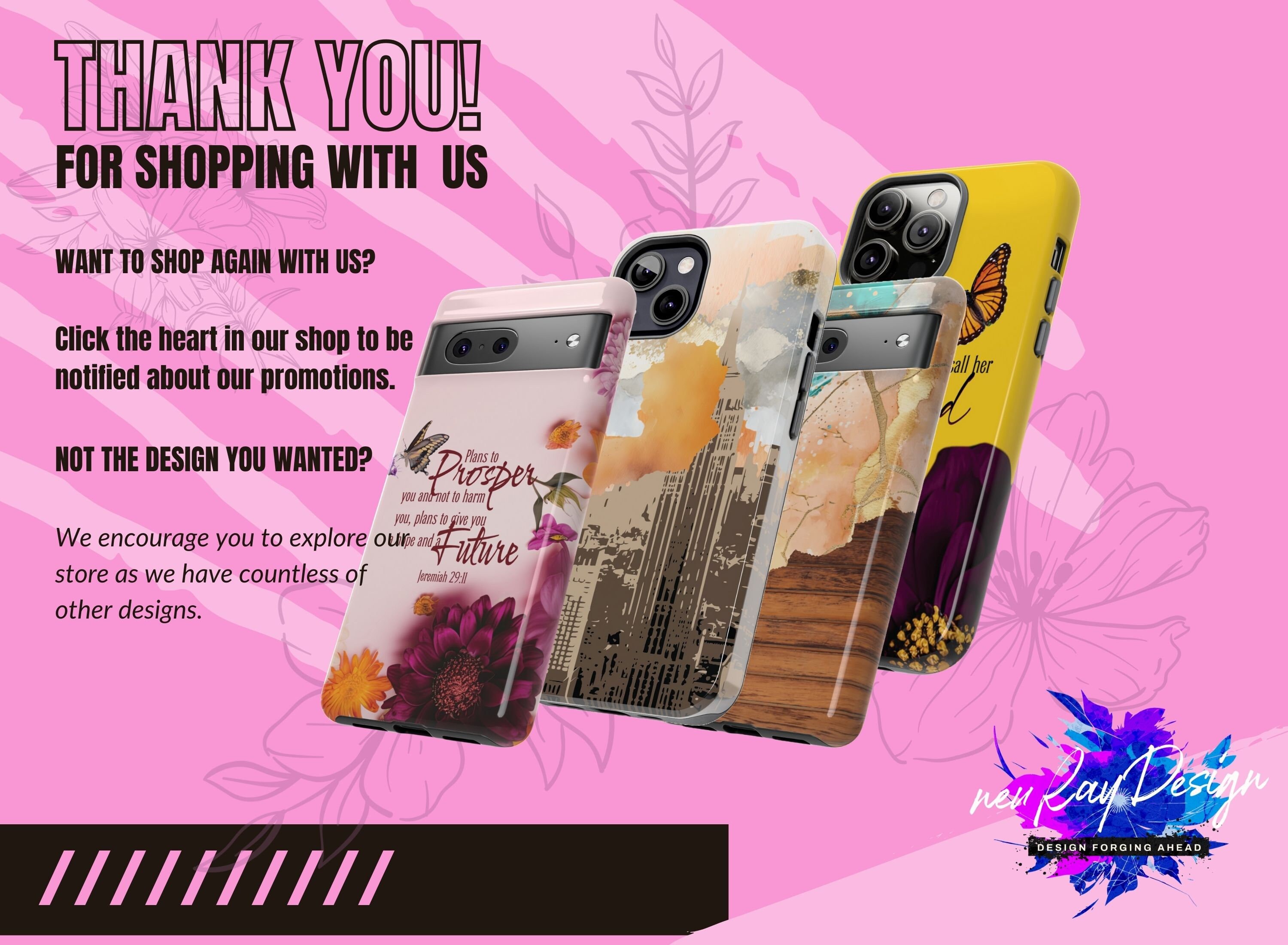 Jeremiah 29 Floral iPhone 15 Case: Christian Biblical Verse Design With ...