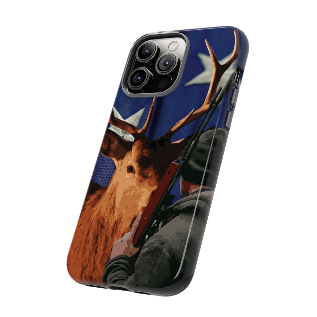 Elk Hunting iPhone Case, Wildlife Art Phone Cover - Etsy