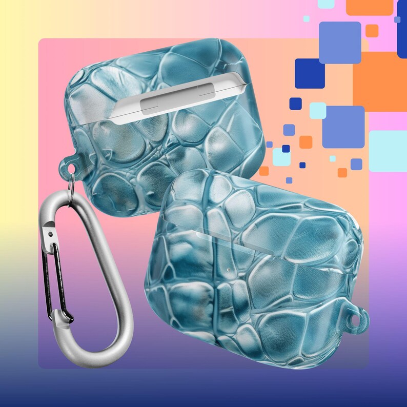 Stylish AirPod Case – Animal Print Polycarbonate Shell, Scratch ...