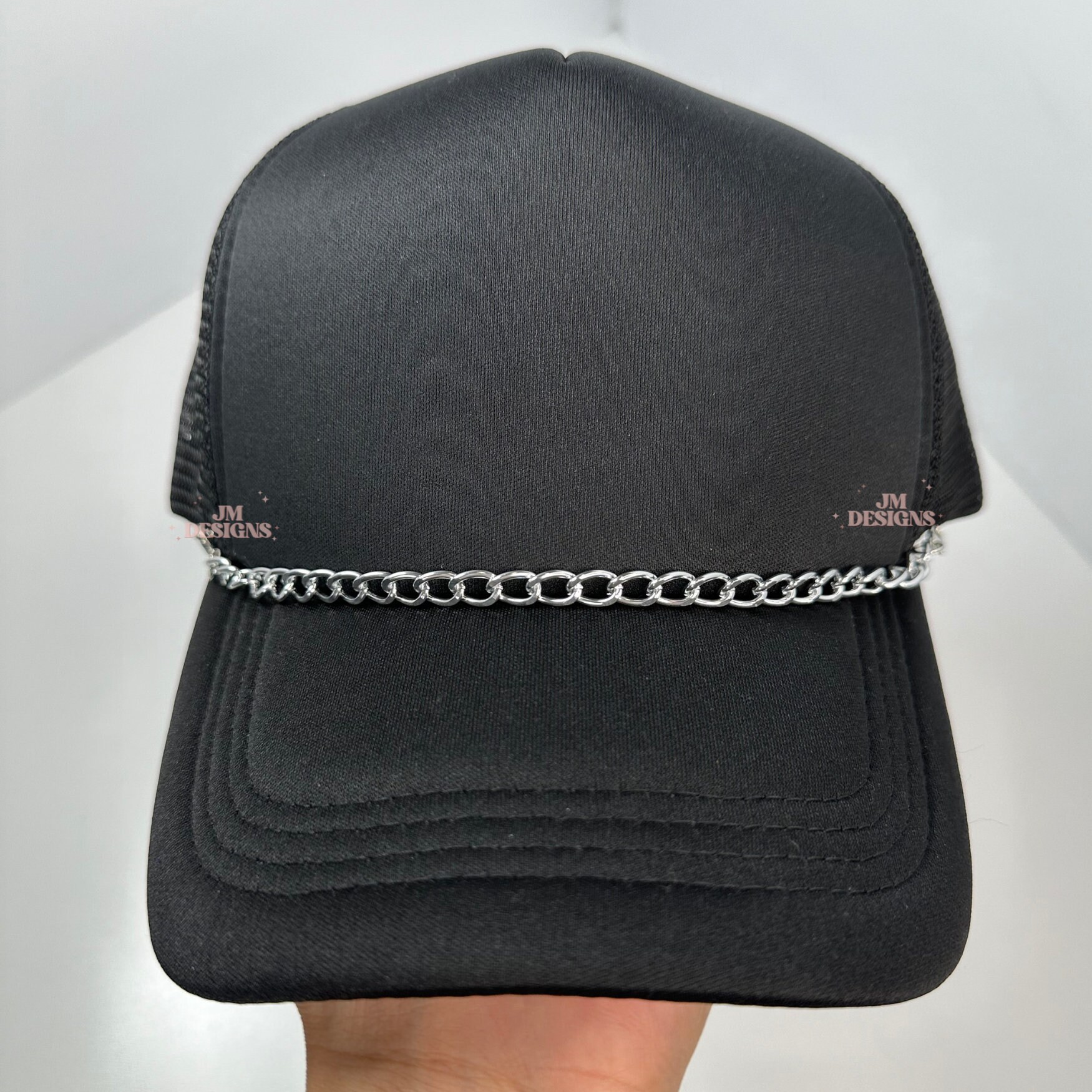 Trucker Hat Chains Hat Chain Hat Accessories Trendy Chains Cowboy Hat ...