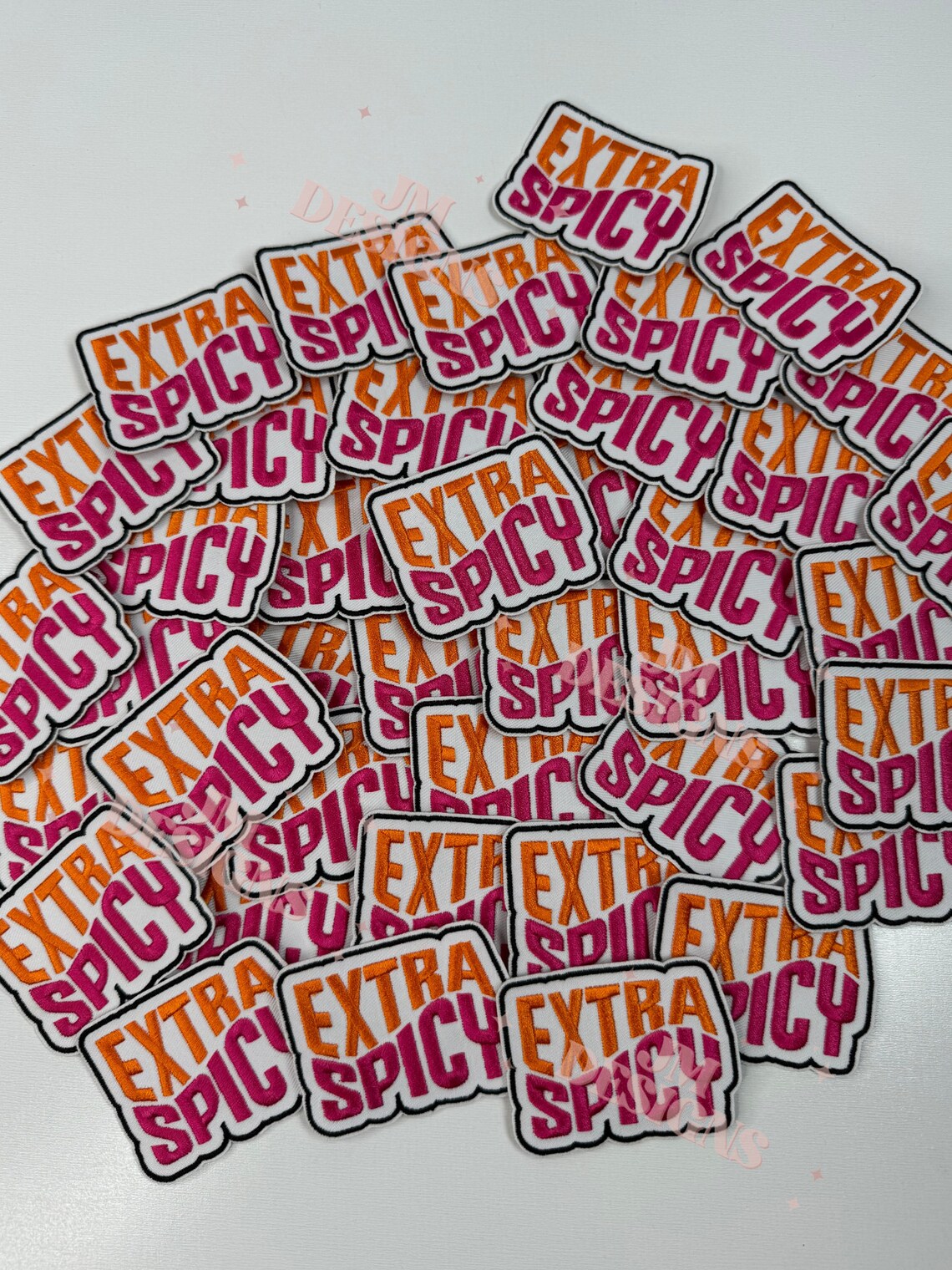 Extra Spicy Iron on Patch |iron on | Bold Patch| Funny Patches | Hat ...