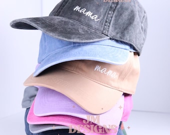 MAMA Embroidered Baseball Cap, Embroidered Cap, Cotton Baseball Cap ...