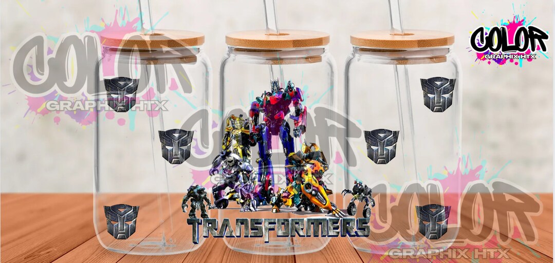 TRANSFORMERS 16OZ WRAP - Etsy