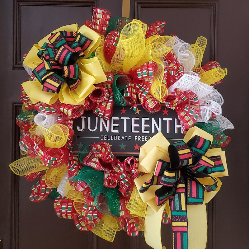 Juneteenth Outdoor Wreath - Etsy