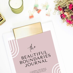 Boundaries Journal, Boundary Setting, Setting Healthy Boundaries ...