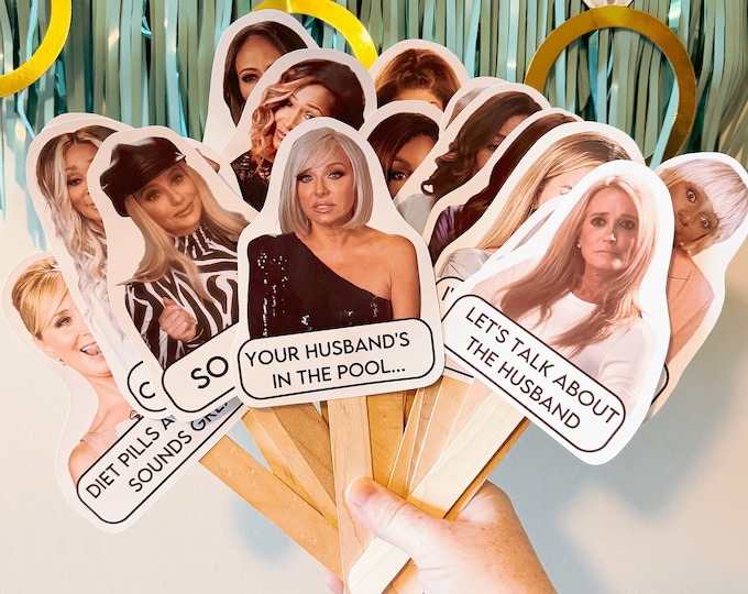 Bravo Real Housewives Party Decorations Photo Booth Props Bravo ...