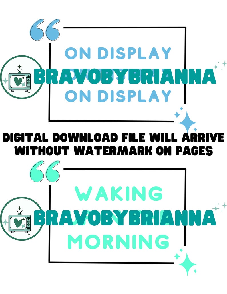 Bravo Lyrics Photo Booth Props **DIGITAL DOWNLOAD** Party Decorations ...