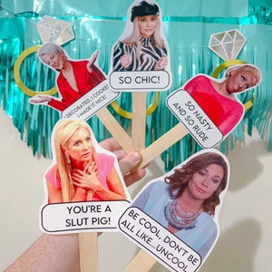 Bravo Real Housewives Party Decorations Photo Booth Props - Etsy