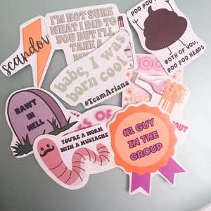 Vanderpump Rules Stickers - VPR Quotes - Bravo Stickers - Sticker Set ...