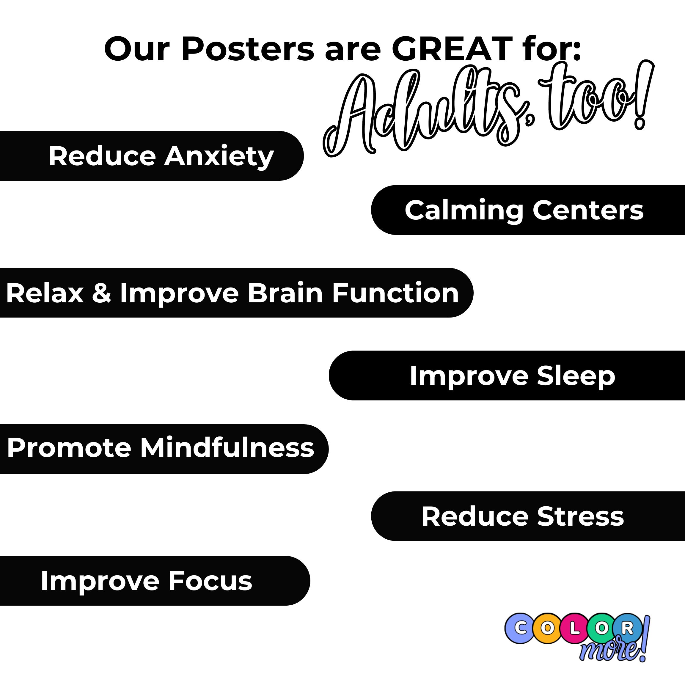 Large Coloring Poster Peace Out Classroom Project Customizable End of ...