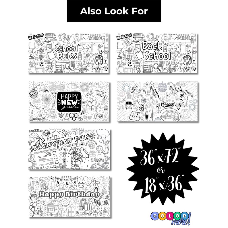 Large Coloring Poster | Healthy Smiles | Bulletin Board | Orthodontist ...