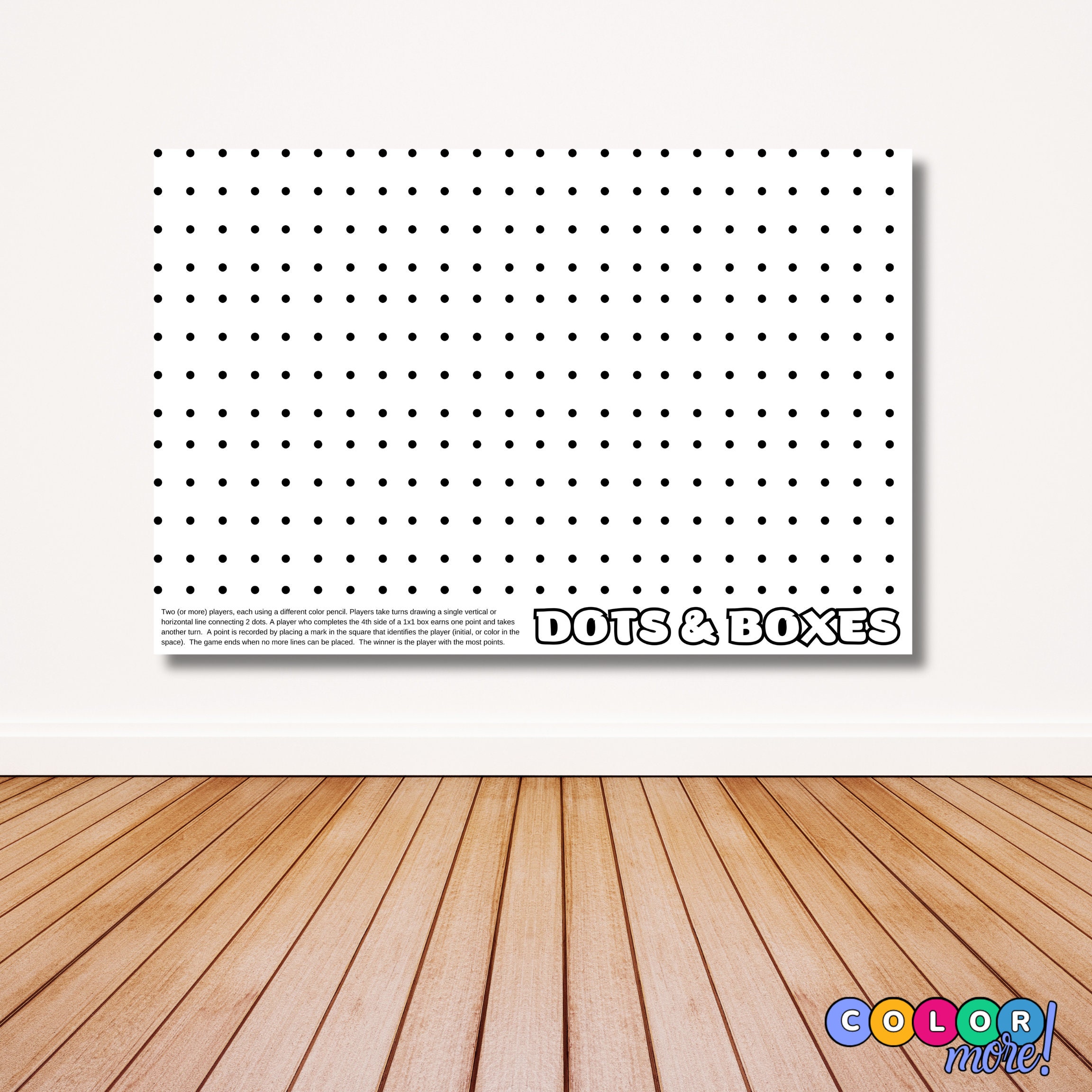 Large Activity Poster Classroom Youth Group Scouts Birthday Party ...