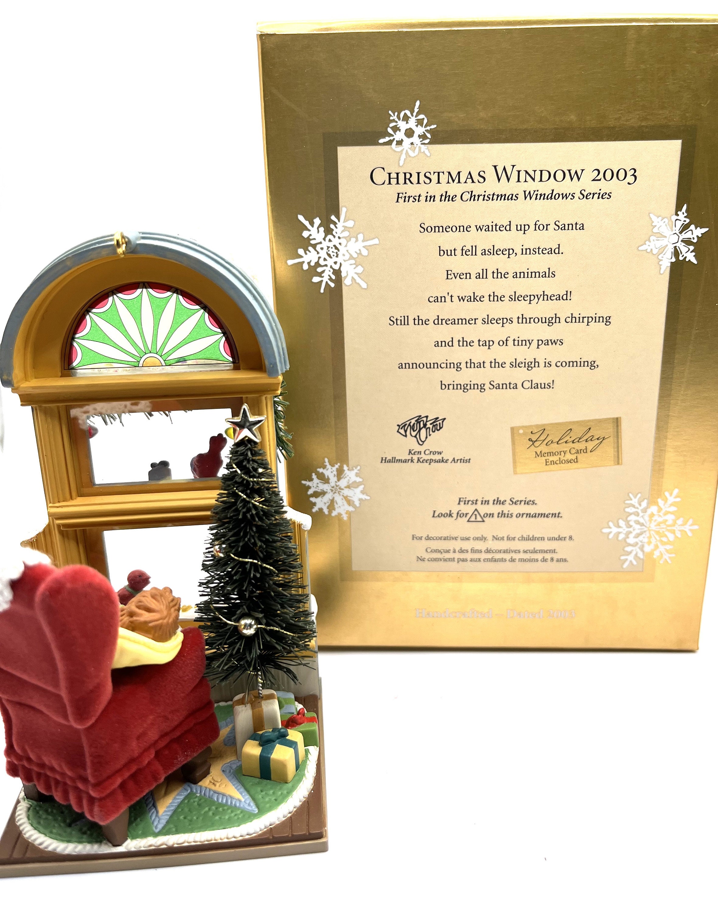Club Exclusive!! Hallmark Keepsake Ornament, Christmas Window, First in ...