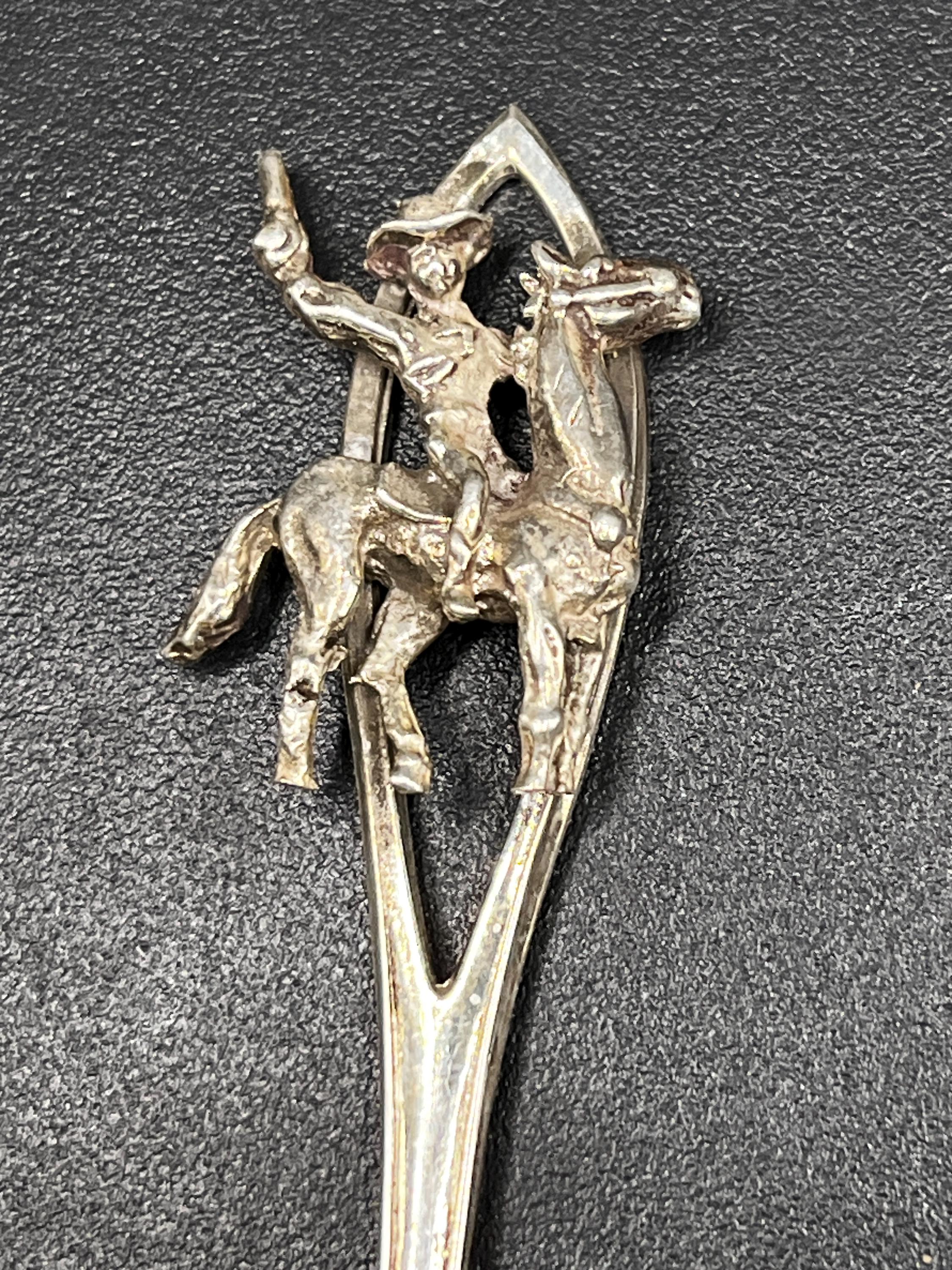 RARE Vintage / Antique Sterling Silver Collector Souvenir Spoon Calgary ...
