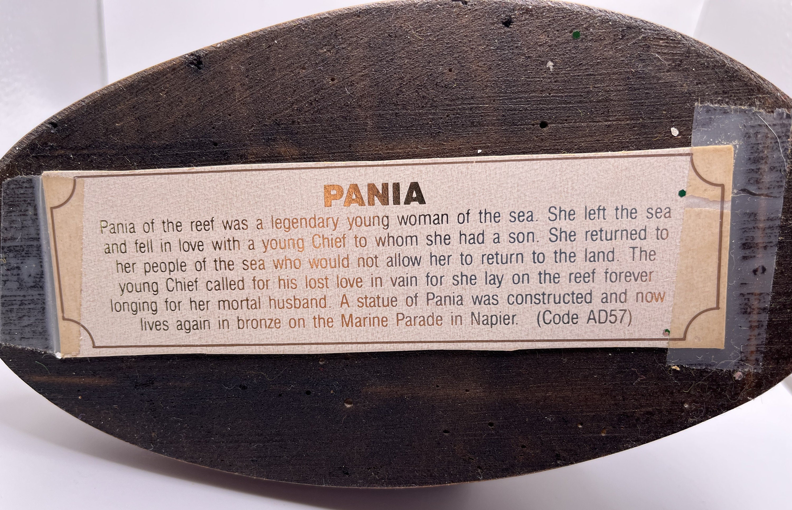 Pania of the Reef Sculpture - Allan Davey CO. LTD. New Zealand, 1960s ...