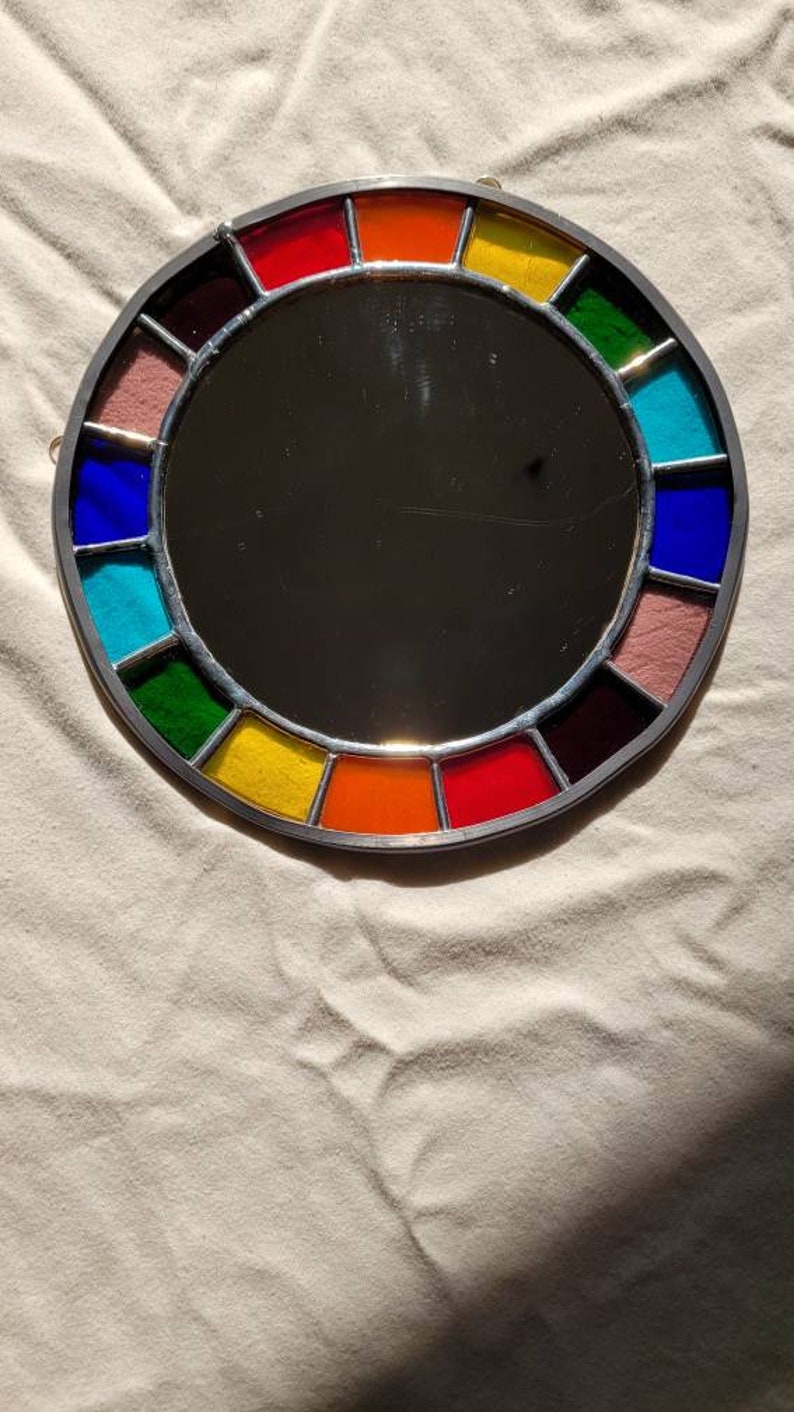 Rainbow Mirror - Etsy