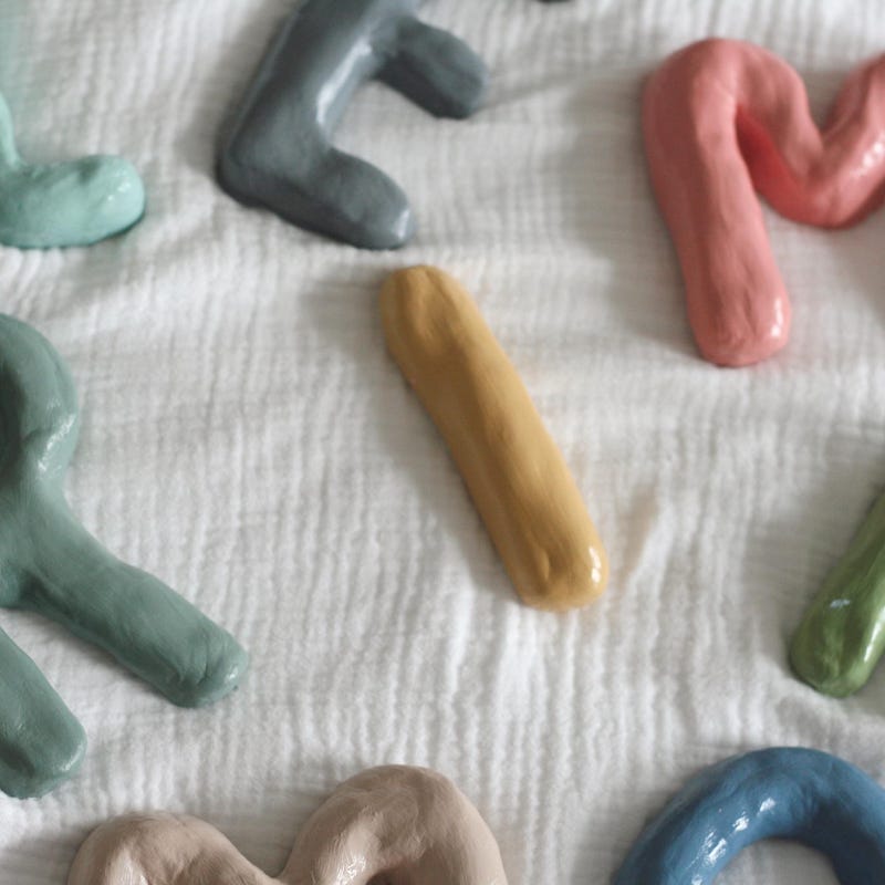 Ceramic Letters - Etsy