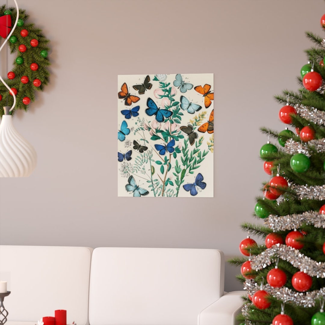 Butterfly Modern Art Print Wall Art - Etsy