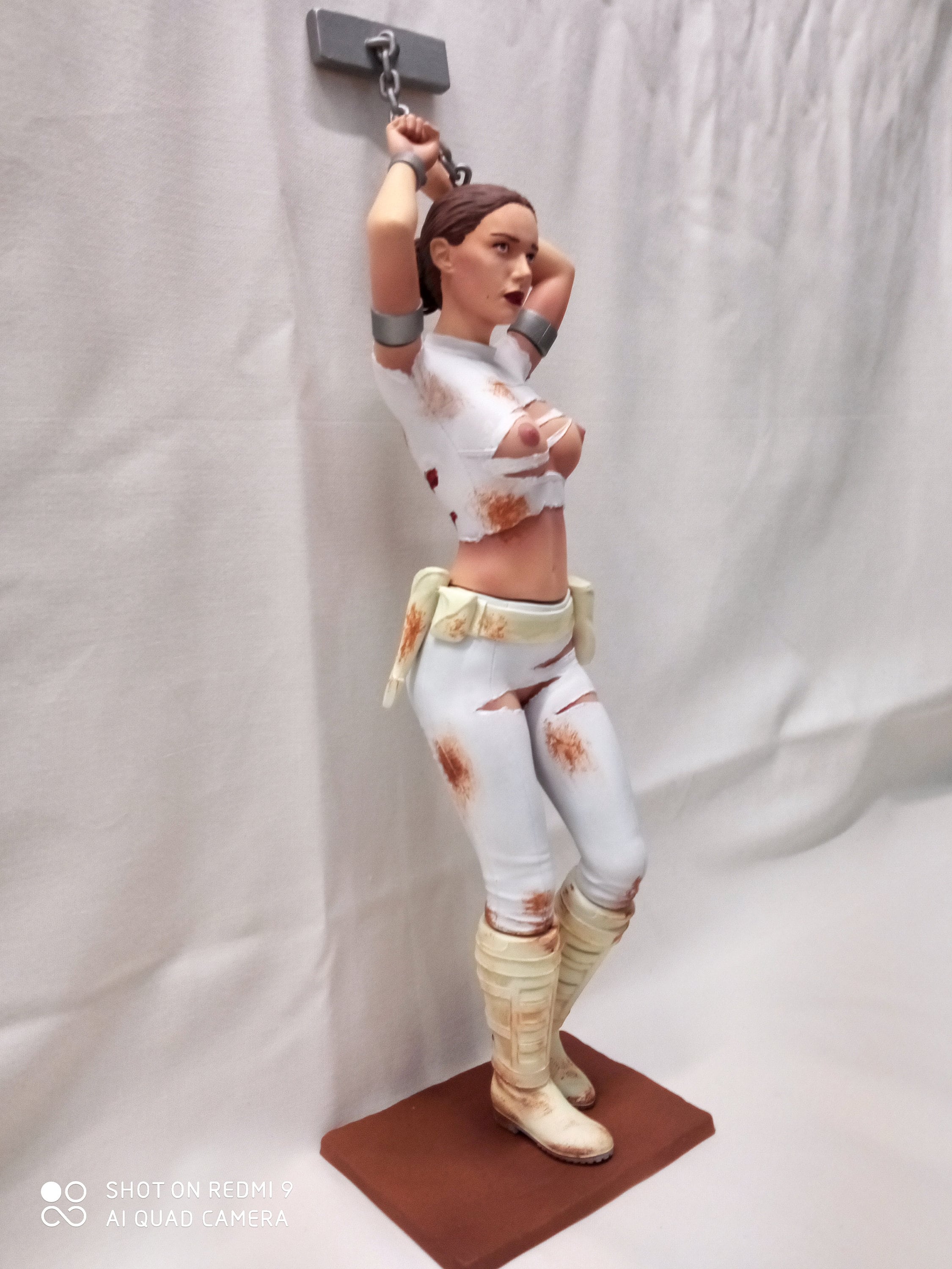 Sexy Padme Amidala In Chains 3d Printed Figure Nsfw Etsy