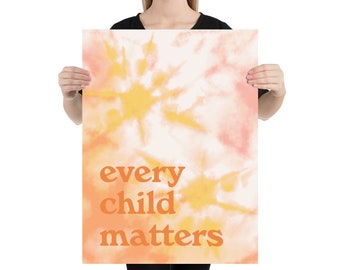 Every Child Matters Poster - Etsy