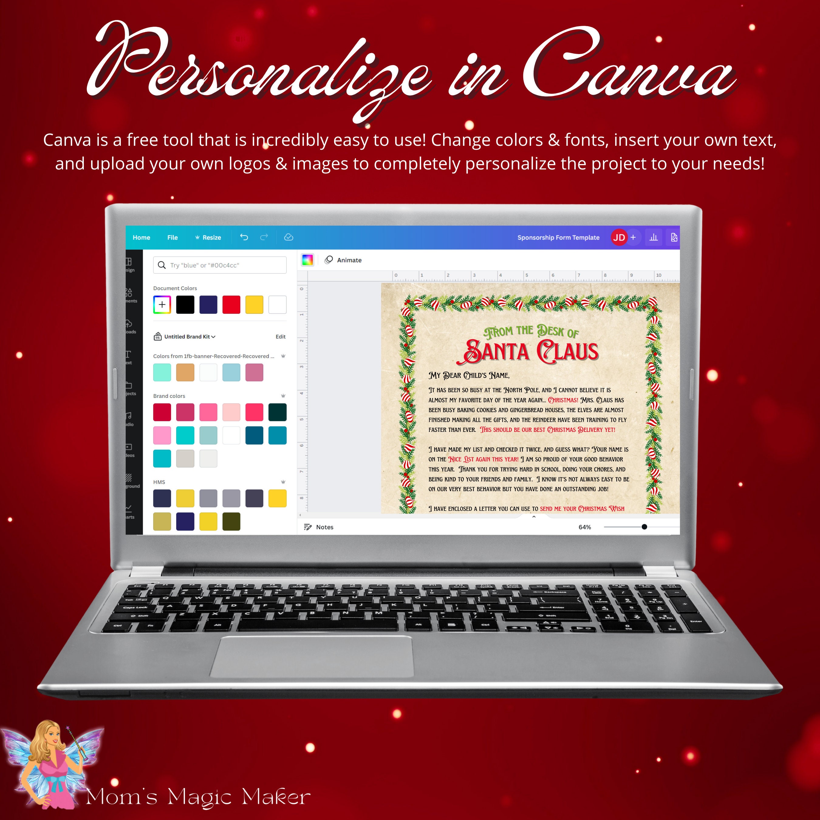 Official Nice List Notice Bundle, Letter From Santa, Nice List ...