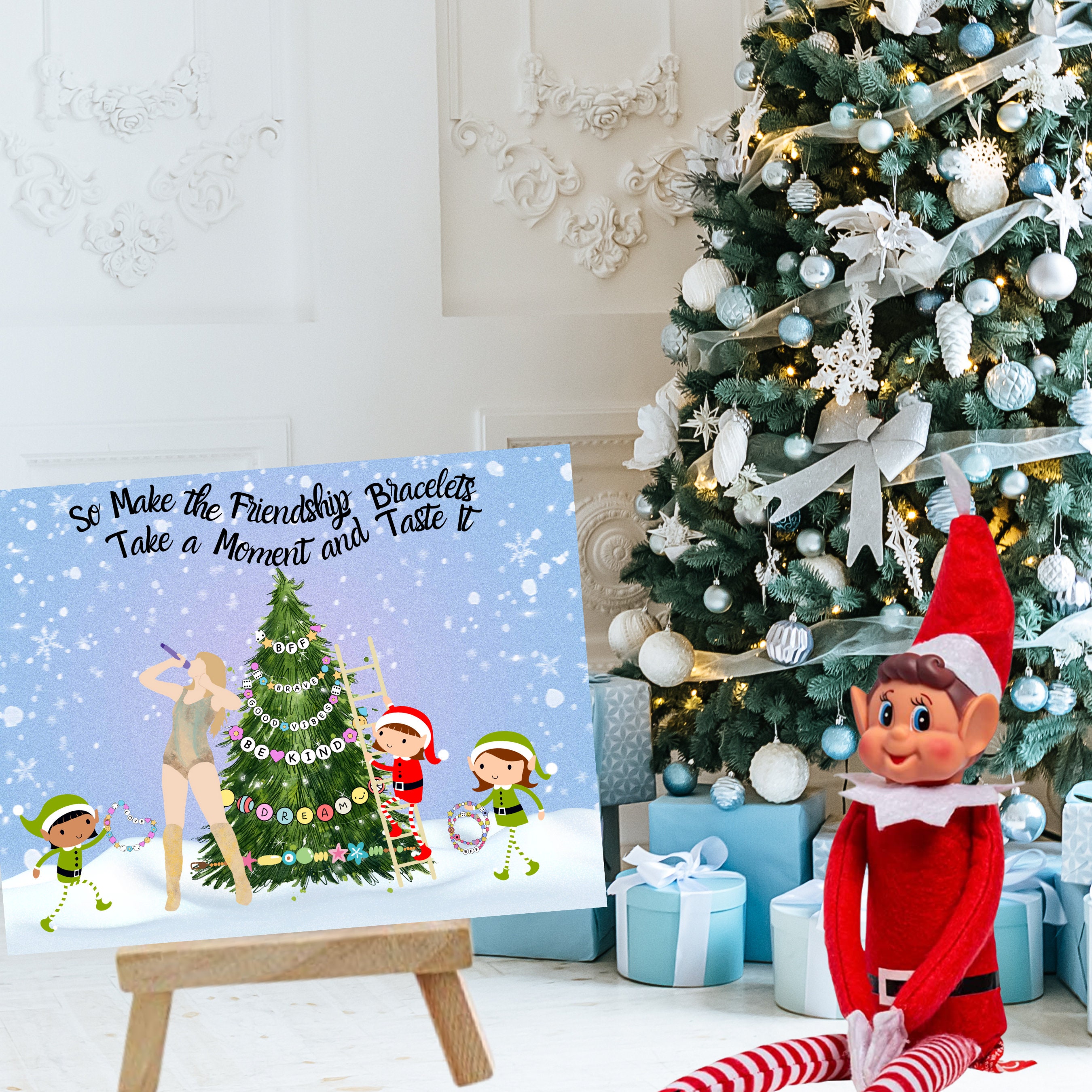 Elfie is a Swiftie Part 2, 8 More Swift Inspired Elf Signs, Swiftie ...