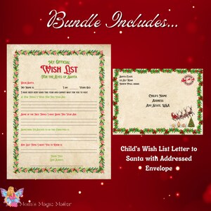 Official Nice List Notice Bundle, Letter From Santa, Nice List ...