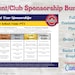 Spirit Wear Flyer and Order Form Template Bundle for Canva Booster ...