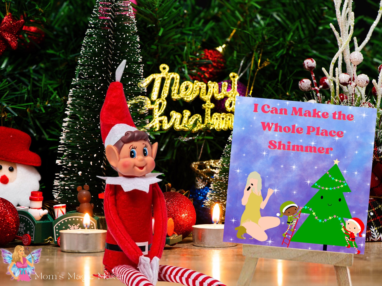 Elfie is a Swiftie Taylor Swift Inspired Elf Signs Swiftie - Etsy UK