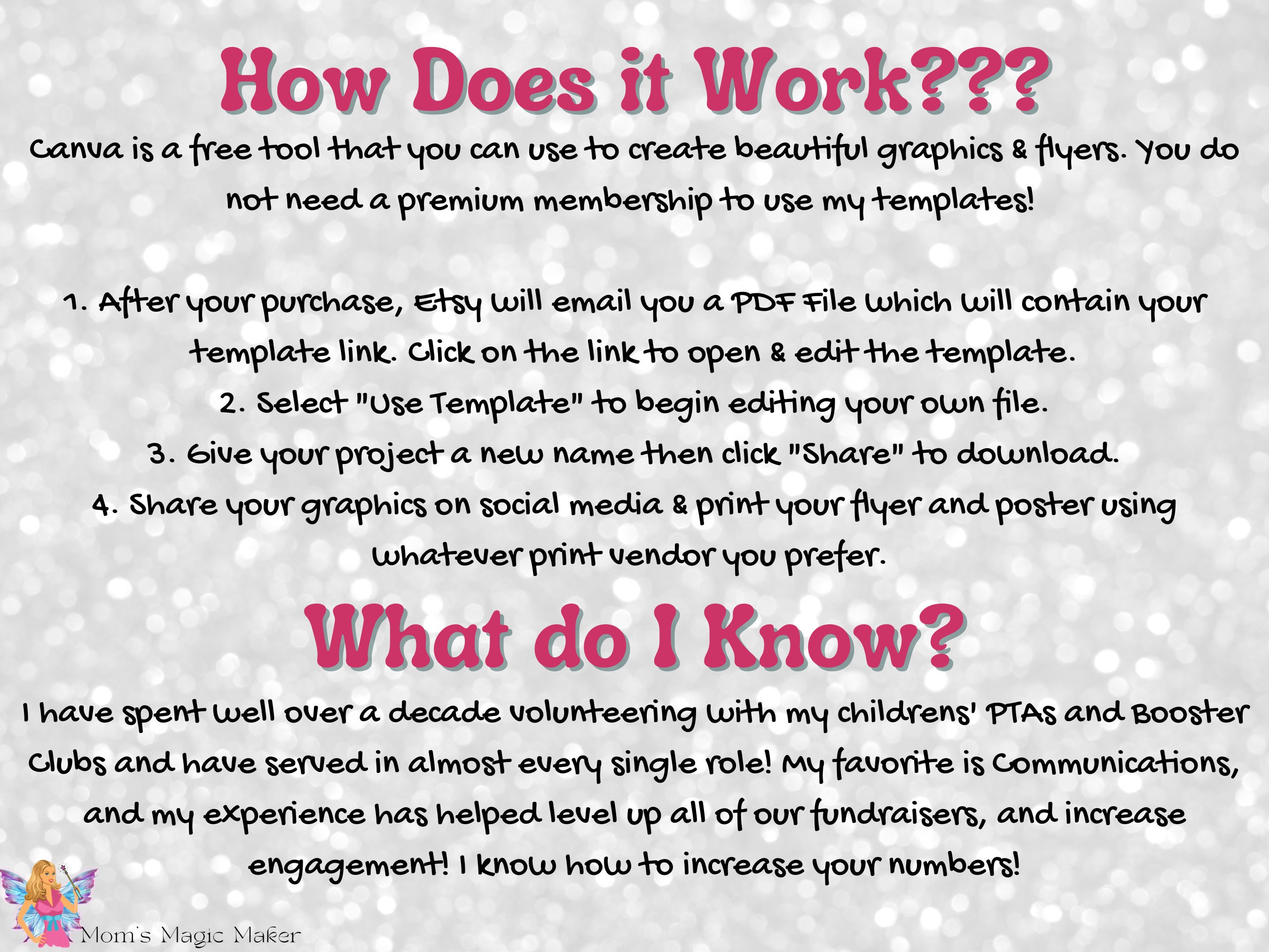 Back to School Packet Template for Pta's, Pto's, and Schools - Etsy