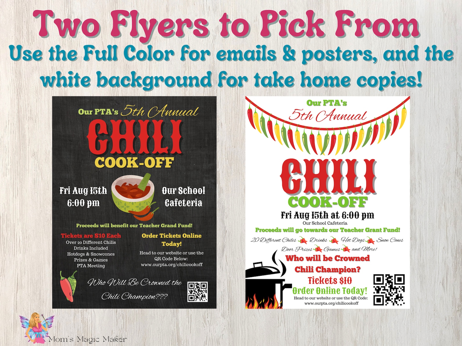 Chili Cook off Event Templates | Editable Canva Flyers, Posters ...