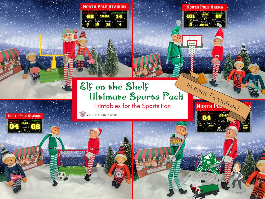 Christmas Elf Ultimate Sports Pack - Etsy