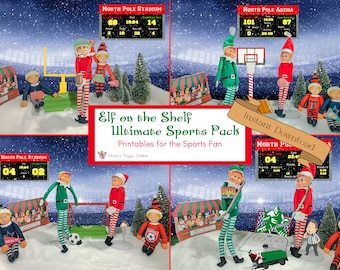 Printable Elf Barbie Christmas Elf Kit Elf Bundle Elf Ideas Elf Props ...