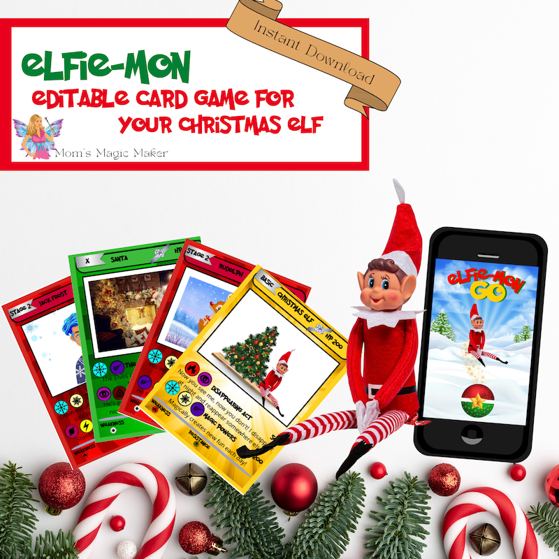 Elfie Selfie Printable - Etsy