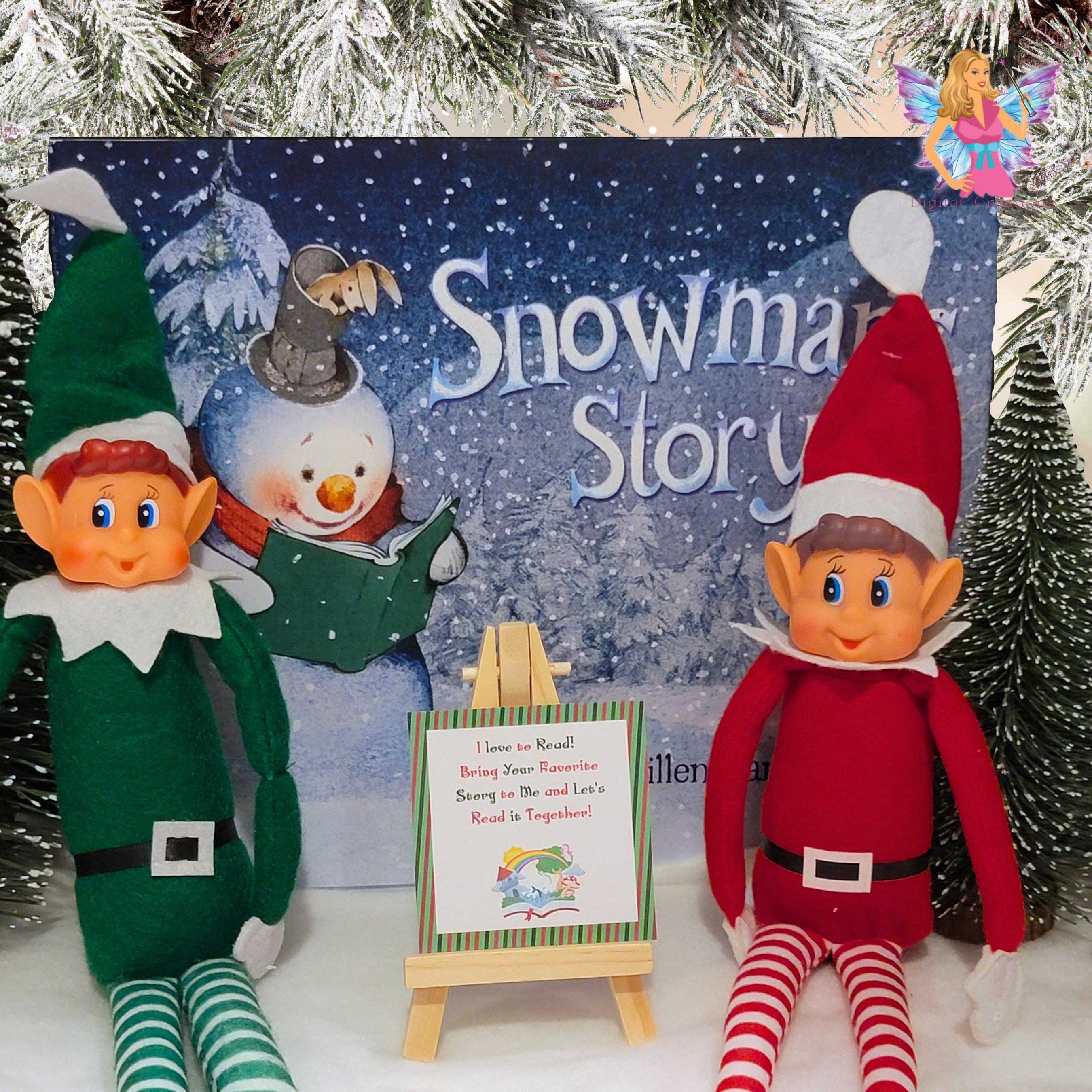 2023 Elf Kit, 25 Days of Printable Elf Activities, Customizable Elf ...