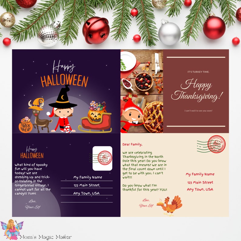 Post Cards From Your Christmas Elf - Etsy
