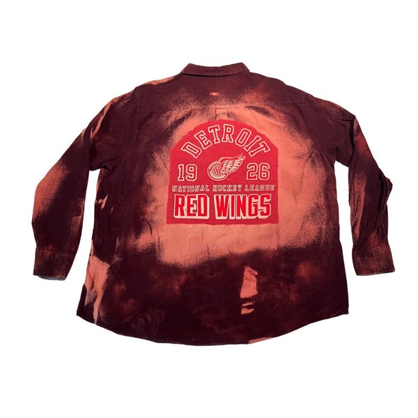 Detroit Red Wings Fabric - Etsy