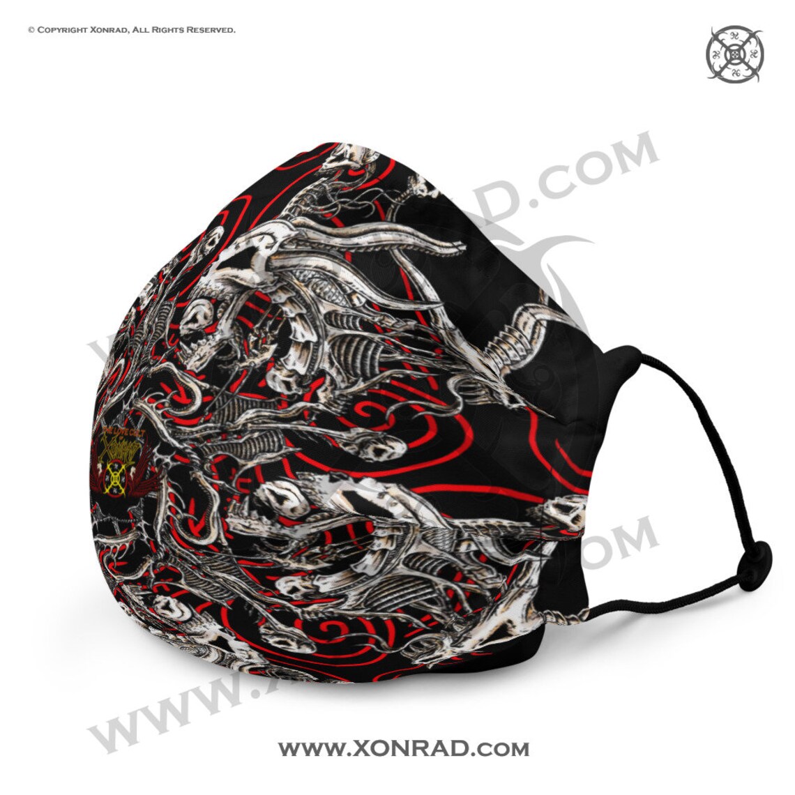 Boneworks 2 DIGITAL SKETCHWORK Premium Face Mask - Etsy