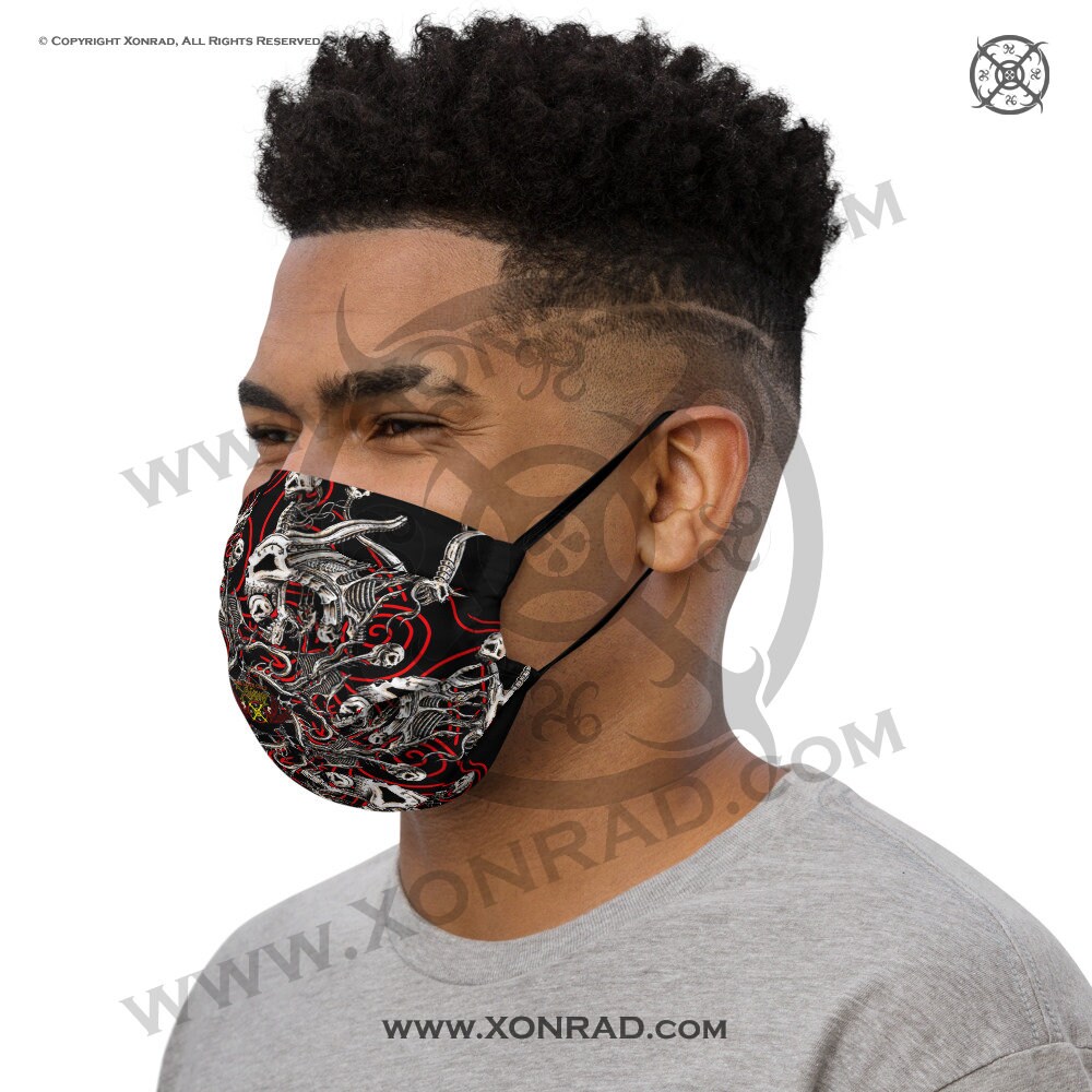 Boneworks 2 DIGITAL SKETCHWORK Premium Face Mask - Etsy