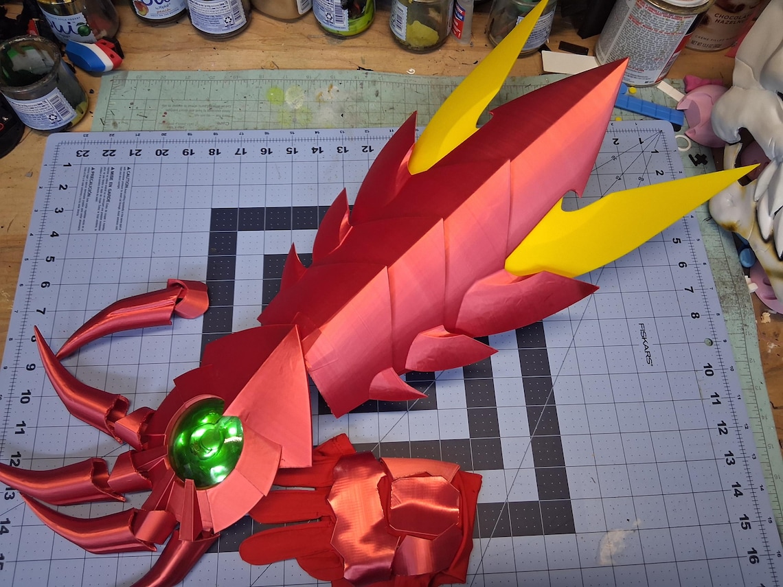3D Printed Boosted Gear Anime Cosplay Prop - Etsy