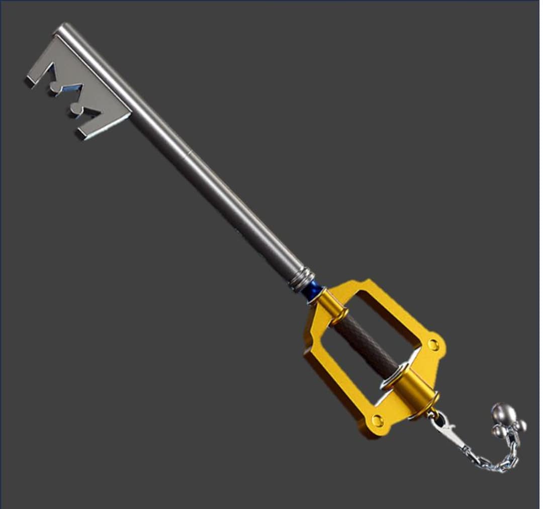 3D Printed Kingdom Keyblade Prop: DIY Cosplay Kit - Etsy