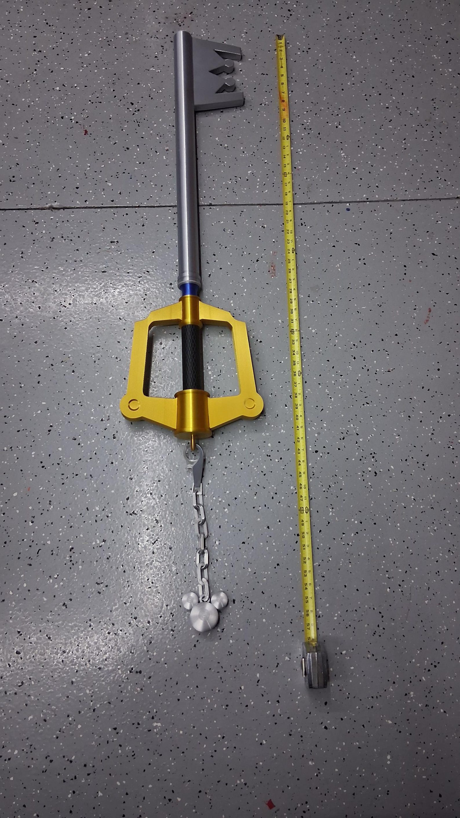 3D Printed Kingdom Keyblade Prop: DIY Cosplay Kit - Etsy