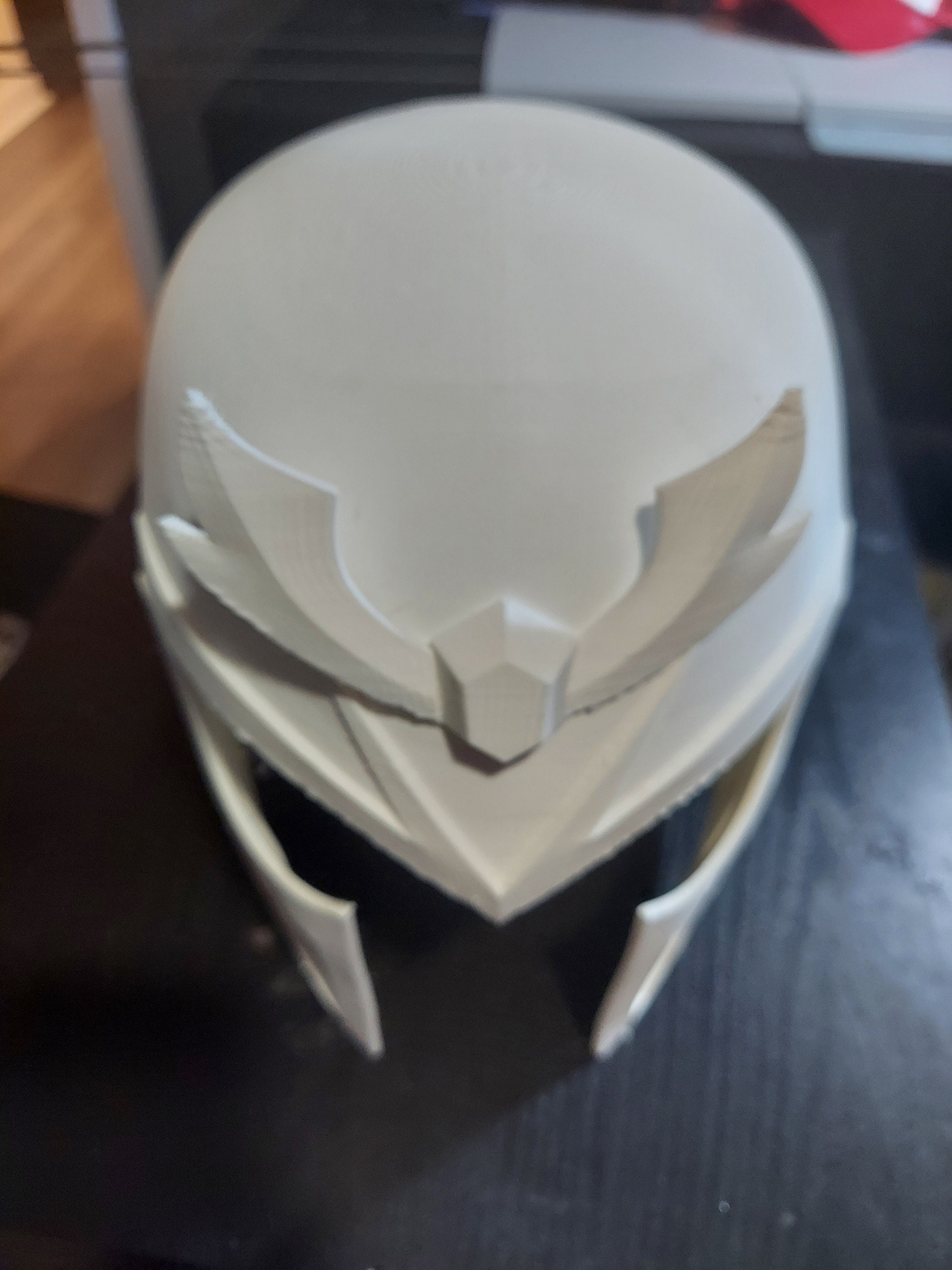 Magneto Helmet Raw Print - Etsy