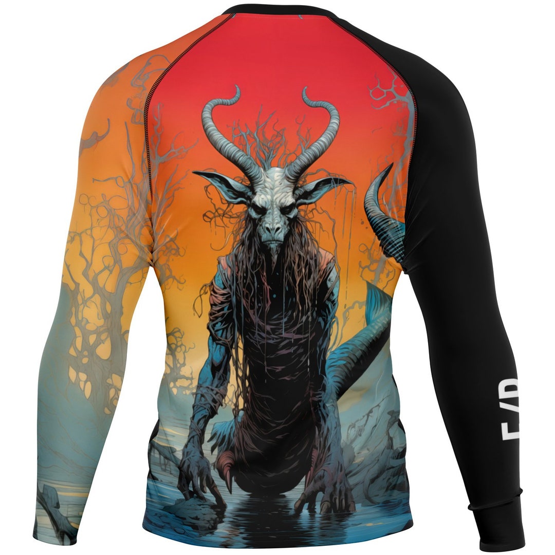 Capricorn Zodiac Killer Rash Guard - Etsy