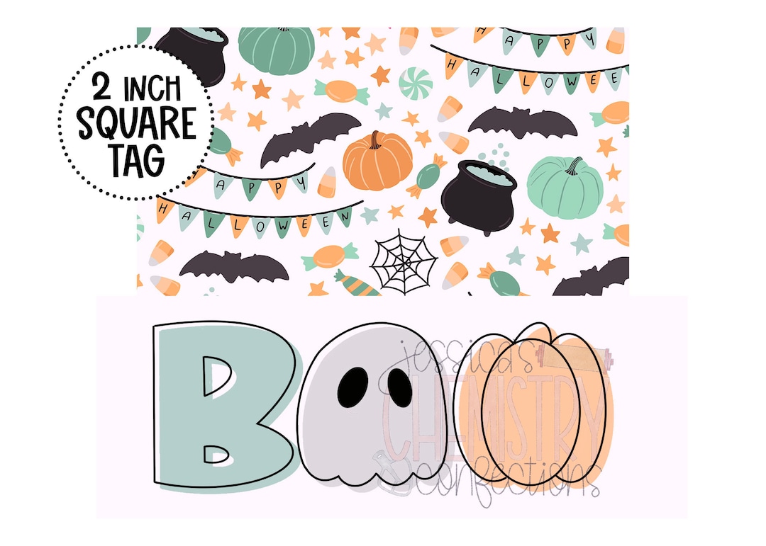 Bag of Boos Tag | Halloween Tag | Cookie Tag | Cookie Printable ...