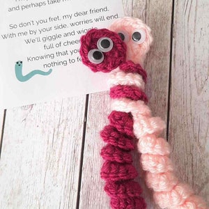 PRINTABLE Worry Worm TAGS, Poem Tags for Crochet Worry Worms, Display ...