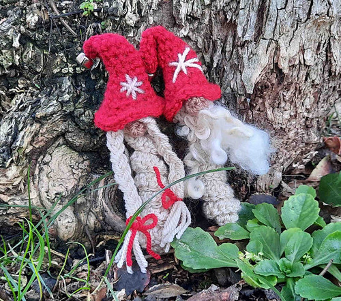 CROCHET PATTERN, Gnome Worry Worm Crochet Pattern, Holiday, Crochet ...