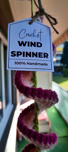 Spring Wind Spinner - Easy CROCHET PATTERN for Garden & Patio Decor ...