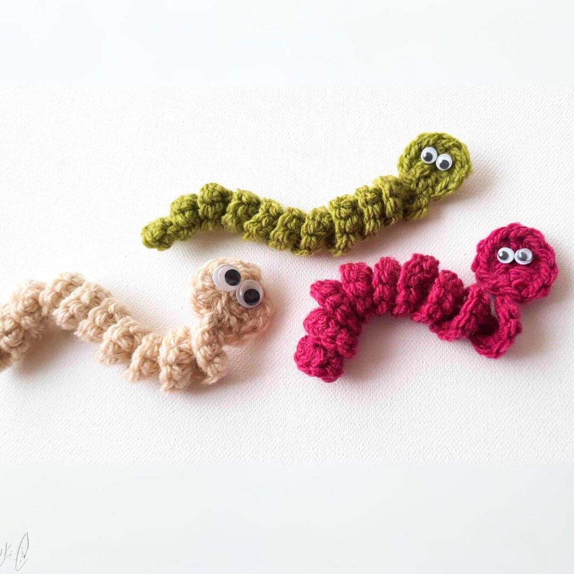 CROCHET PATTERN + Poem TAGS, Worry Worm Crochet Pattern, Beginner ...